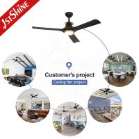 China Indoor Lighting And Air Cooling Dc Motor Led Modern 6 Speeds  Abs Ceiling Fan for sale