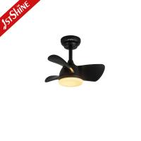 China Led Light Small Ceiling Fan Decorative Quiet DC Motor For Small Room for sale