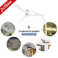 China 3 Natural Plywood Blades Flush Mount Decorative Ceiling Fan Without Light for sale