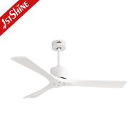China 52 Inches Solid Wood Ceiling Fan with Powerful DC Motor and 6 Speed Remote Control for sale