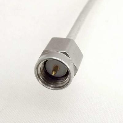 China Gold Plated Microwave Cable Stable Easy Forming SS Nut Material for sale