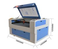 China 1610 1612 Size Laser Cutting Engraving Machines 100w 150w Laser Cutter for sale
