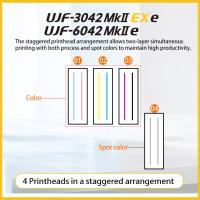 China 1200x1200dpi UV Inkjet Flatbed Printer Mimaki UJF-3042MkII EX E for sale