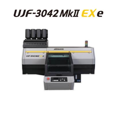 China 1200x1200dpi UV Inkjet Flatbed Printer Mimaki UJF-3042MkII EX E for sale