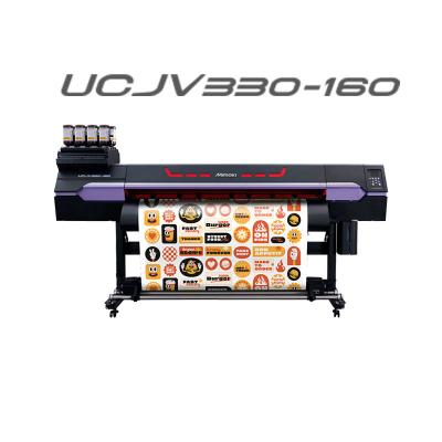 China 1360mm 1610mm UV Roll To Roll Printing Machine 1800dpi Mimaki UCJV330-160 for sale