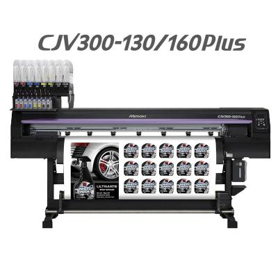 China 720x1080dpi 720x1440dpi Roll To Roll Inkjet Printer Eco Solvent Mimaki CJV300-160 Plus for sale
