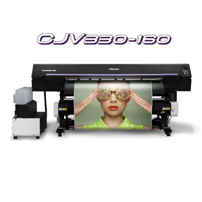 China 600x1200dpi 1200x1200dpi Wide Format Inkjet Printer And Cutter Mimaki CJV330-160 for sale
