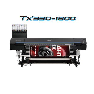 China 1.8 Meter Dye Sublimation Printer Mimaki TX330-1800 Hybrid Model Fabric Inkjet Printer for sale