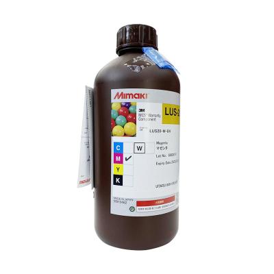 China UCJV300 UCJV330 UJV500 UV Curable Inkjet Ink 1ltr Mimaki LUS-200 Ink for sale