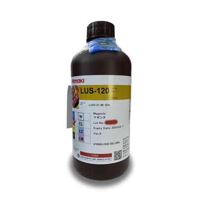 China UJF-A3MkII UJF-A3MkII EX Mimaki LUS-120 UV Curable Ink 1000ml UV Flatbed Printer Ink for sale
