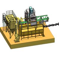 China Fully Automatic Wire Rod Coil Shot Blasting Machine for Fastener Industry Productions for sale