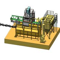 China Fully Automatic Wire Rod Coil Shot Blasting Machine for Fastener Industry Productions for sale