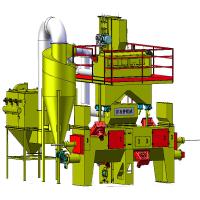 China PMW-DX Series Continuous Wire Rod Shot Blasting Machine for Wire Drawing Efficiency for sale