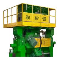China Online Electric Wire Rod Shot Blasting Machine with 37/30/22 Kw/Piece Impeller Power for sale