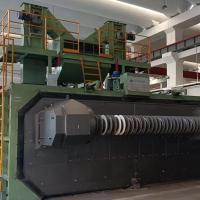 China Spring Type Wire Rod Shot Blasting Machine PMW 4350 for 300 Units Per Year Production for sale