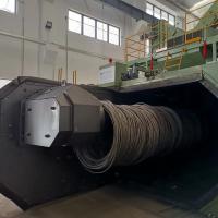 China 6.6*5.5*6m Overground Height Customized Steel Wire Rope and Wire Shot Blasting Machine for sale