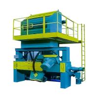 China 37/30/22 Kw/Piece Online Wire Rod Shot Blasting Machine for Wire and Bar Descaling for sale
