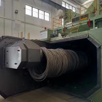China Fully Automatic Special Wire Rod Shot Blasting Machine PMW-4350 for Steel Wire Industry for sale