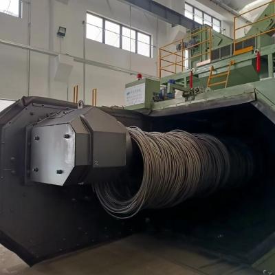 China 6.6*5.5*6m Overground Height Wire Blasting Machine for Acid Pickling Replacement for sale
