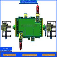 China 130mm Max Diameter Descaling Machine for Online Continuous Wire Rod Shot Blasting for sale