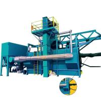 China Single Mandrel Wire Rod Coil Shot Blasting Machine with After-sales Service for sale