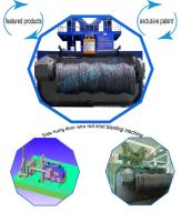 China Single Mandrel Wire Rod Coil Shot Blasting Machine with After-sales Service for sale