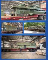 China Thin Wire Six Ramming Head Colorful Blue and Green Color Wire Rod Shot Blasting Machine for sale
