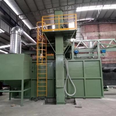 China Electric Fuel Fine Wire Shot Blasting Machine with Single Station Operation System for sale