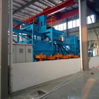 China Customizable Hanging Retractable Wire Rod Shot Blasting Machine with Exclusive Patent for sale