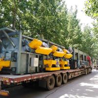 China 80 Tons Six Meters Height Disc Shot Blasting Machine High Capacity Steel Industry for sale