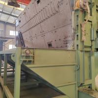 China 12.5*5.5*64moverground height Non-Toxic Rust Removal of Coil Wire Shot Blasting Machine for sale
