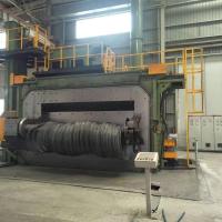 China Customizable Wire Rod Shot Blasting Machine for Fastener Industry 80 Tons Capacity for sale