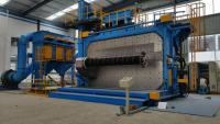 China Customizable 80 Ton Disc Shot Blasting Machine for Hardware Tool Fabrication Equipment for sale