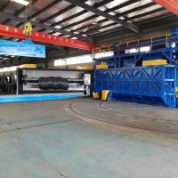China Stainless Steel Round Wire Shot Blasting Equipment with Equipment Size 16.8*12.4*5.8m for sale