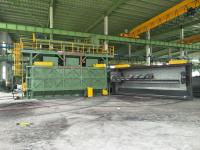 China PMW5300 Swing Door Wire Rod Shot Blasting Sand Blasting Machine Equipment 16.8x12.4x5.8m for sale