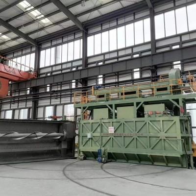 China Horizontal Door Type Shot Blasting Machine PMW5300 for Non-Toxic Surface Treatment for sale