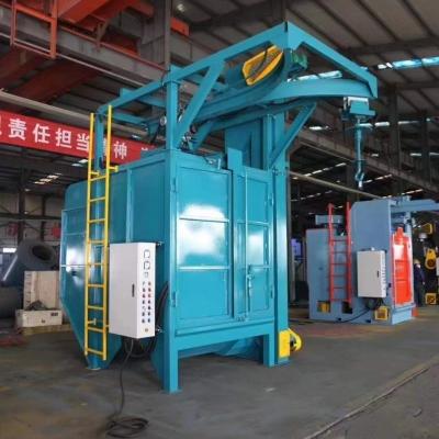 China Hanging Standard Parts Rust Removal Shot Blasting Machine for Industrial Applications for sale