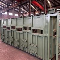 China Flip Door Type Metal Wire Shot Blasting Machine for Rust Removal and Derusting Cost for sale
