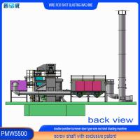 China Flip Door Type Metal Wire Shot Blasting Machine for Rust Removal and Derusting Cost for sale
