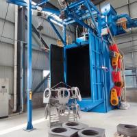 China 10 Tons Per Hour Hook Shot Blasting Machine for Construction and Chemical Industry for sale
