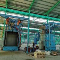 China 10 Tons Per Hour Hook Shot Blasting Machine for Construction and Chemical Industry for sale