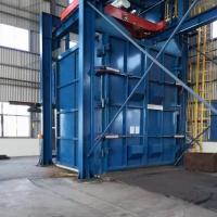China 10 Tons Per Hour Hook Shot Blasting Machine for Construction and Chemical Industry for sale