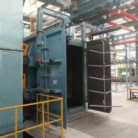 China 3meters Long and 5 Meters Wide Hook Shot Blasting Machine for Stainless Steel Products for sale