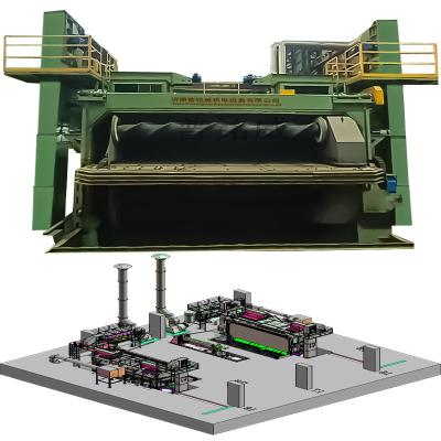 China Alternative Pickling Cleaning 4-9 Coils Per Hour Wire Rod Coil Shot Blasting Machine for sale