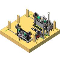 China Exclusive Mandrel Cleaning Equipment Wire Rod Coil Shot Blasting Machine Customization for sale