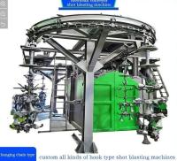 China High Cleanliness Catenary-Through Abrator for Overhead Chain Conveyor Shot Blasting for sale