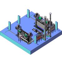 China Super Wear Resistant Door Pmw5500 Wire Rod Coil Shot Blasting Machine for Highly Clean for sale