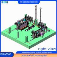 China PMW5500 12.5*5.5*6.4 m Descaling Cost 5 Dollars Green Wire Rod Coil Shot Blasting Machine for sale