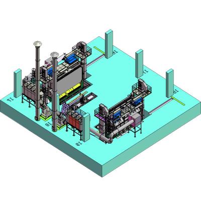 China Wire Loss 0.2-0.3% Pmw5500 Wire Rod Coil Shot Blasting Machine for Cold Forging Steel for sale