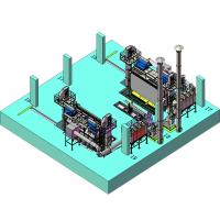 China High Cleanliness Pmw5500 Wire Rod Coil Shot Blasting Machine with Tool Carbon Steel for sale